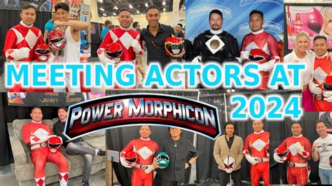 Meeting Actors At Power Morphicon 2024 Youtube