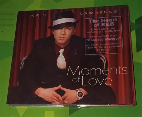 Kris Lawrence Moments Of Love Cd Mint Opm Hobbies And Toys Music