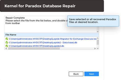 Paradox Database Repair Software To Repair And Recover Paradox Database Files