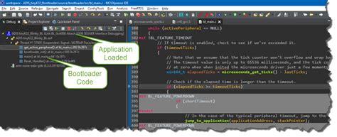 Debugging Bootloader And Application With One Debug Session Mcu On