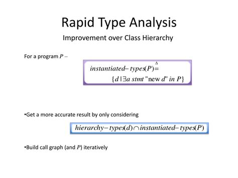 PPT Practical Virtual Method Call Resolution For Java PowerPoint