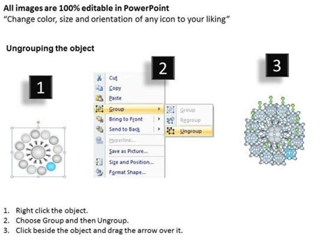 layout of converging 12 steps linear flow processs and powerpoint templates