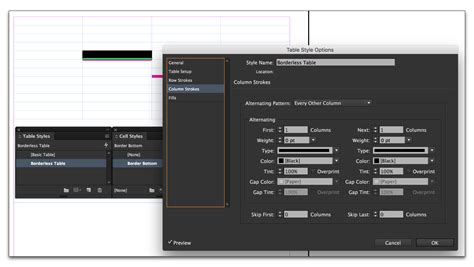 Solved Indesign Cell Styles Dont Show Border Settings Adobe Product Community 8713948