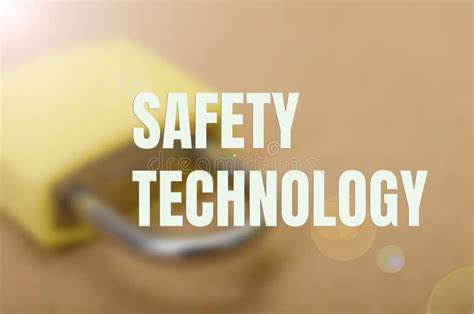 Safety Technology Enhancing Data Security With Advanced Systems Stock Illustration