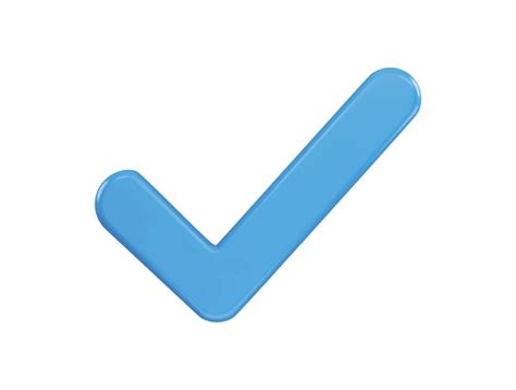 Blue Checkbox Icon
