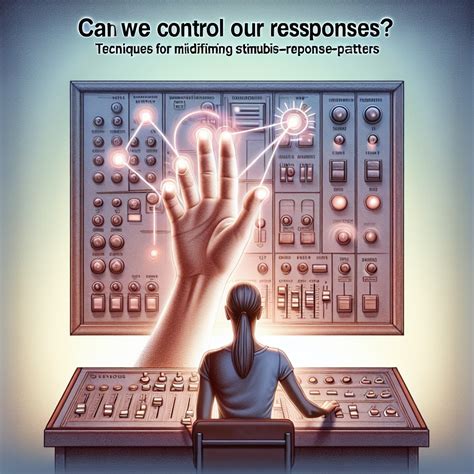 Can We Control Our Responses Techniques For Modifying Stimulus Response Patterns Psyforu