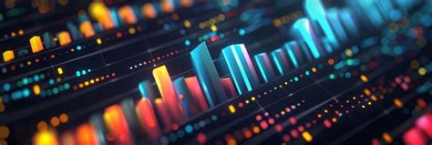 Vibrant And Informative Data Visualization Concept With Colorful