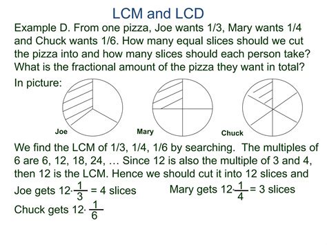 14 Lcm Addition And Subtraction Of Fractions Ppt