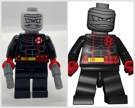 Virtual To Physical Hush Lego Batman The Video Game R Legobatman