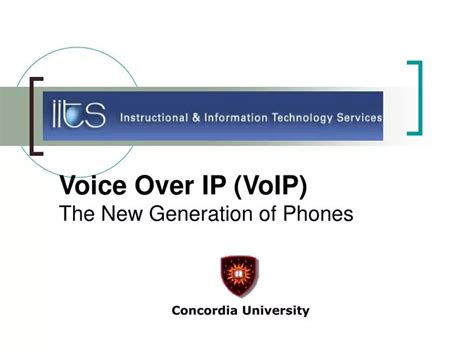 PPT Voice Over IP VoIP The New Generation Of Phones PowerPoint Presentation ID