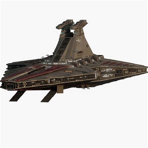 Venator Class With Interior 3d Model Cgtrader