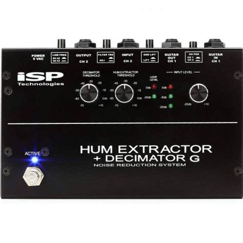 Isp Technologies Hum Extractor Decimator G Pedal