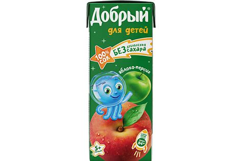 Сок «Добрый яблоко персик 200 мл купить по приятной цене с доставкой на дом в интернет