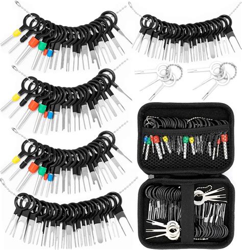 82piece Terminal Removal Toolkit Pin Extractor Terminals For Automotive
