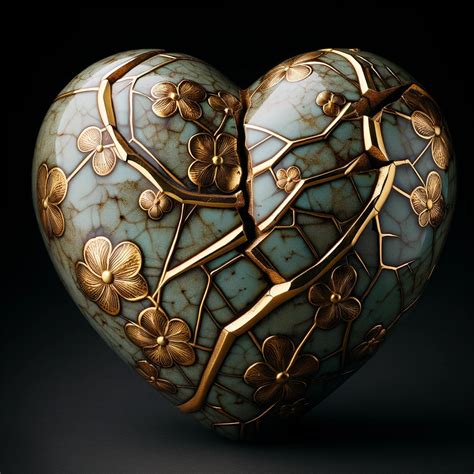 Kintsugi 11 Kintsugi Kintsugi Art Heart Art