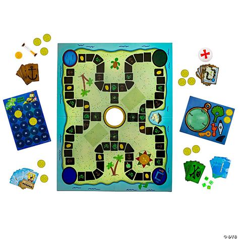 Nickelodeon Spongebob Squarepants Flying Dutchmans Treasure Hunt Board