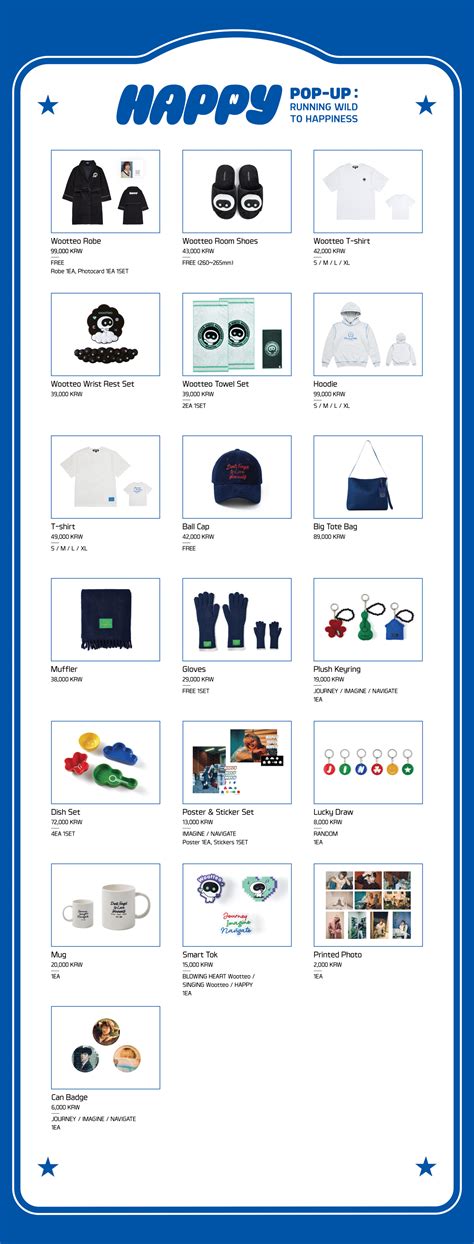 Bts ジンのポップアップストア「pop Up Running Wild To Happiness」の公式グッズが発売決定！！発売日・購入