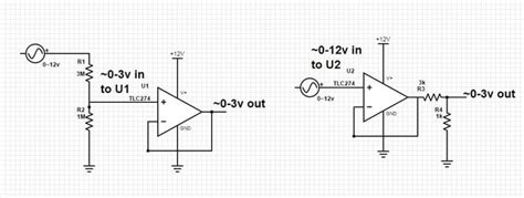 Voltage Divider Using Op Amp