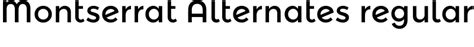 Montserrat Alternates Font Free Download Font Spy