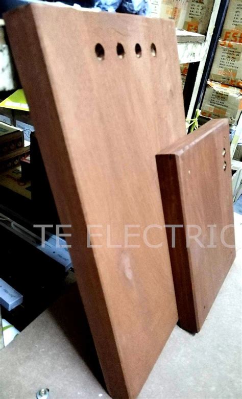 Single Phase Three Phase Meter Board For Cut Out Neutral Link Papan Meter Tnb Wood Johor