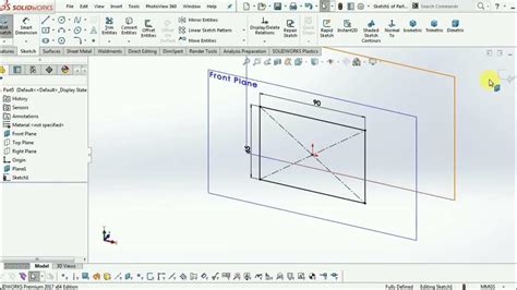 Solidworks Lofted Boss Base Solidworks Loft Cut How To Use Loft In Solidworks Youtube
