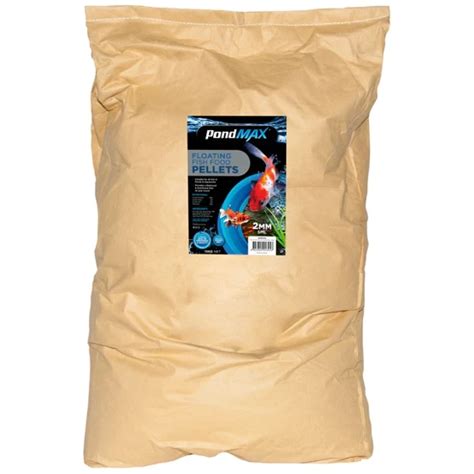 Pondmax Fish Food Pellets 6mmlge 15kg Bespoke Aquariums