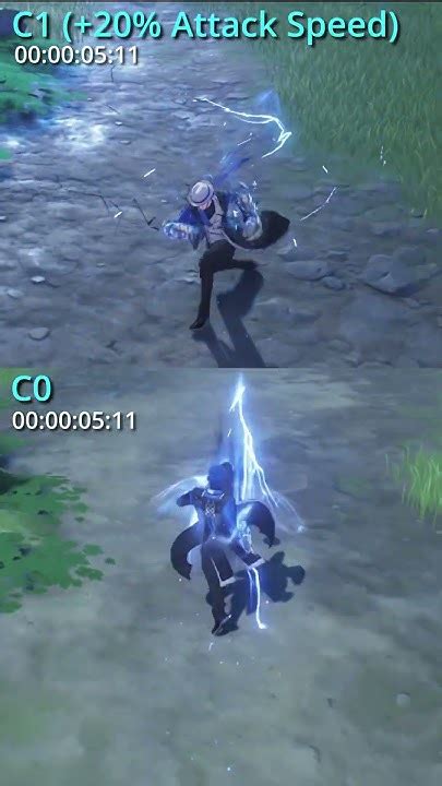 Yuanwu Attack Speed Comparison 3 Basic Attack String Race D Yuanww Wuwa C1 Youtube