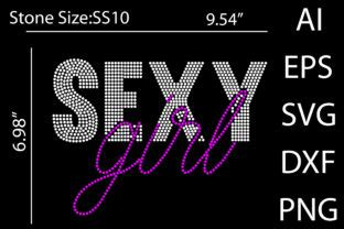 Sexy Girl Rhinestone Templates Graphic By Betruthful Creative Fabrica