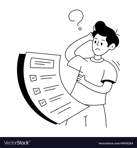 Task List Royalty Free Vector Image VectorStock