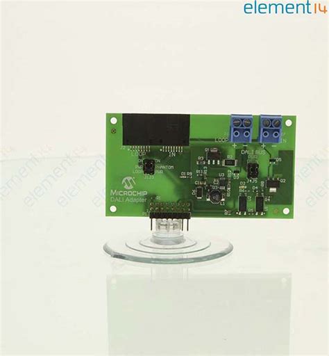 AC160214 1 Microchip Adapter Board DALI Lighting Communications DALI C Library Stack Farnell UK