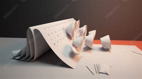 Fondo El Cambio De Página En D Experimenta La Caída De La Fecha De Ayer En Un Calendario