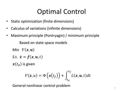 ppt optimal control powerpoint presentation id 3182077