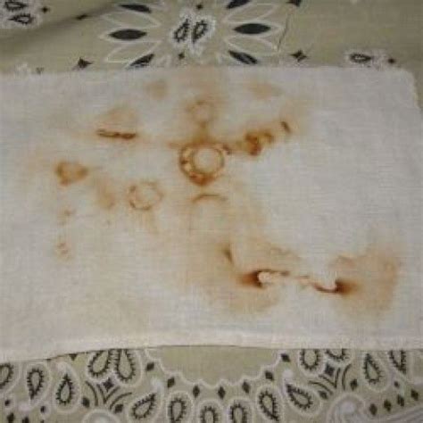 Rust Dye How To Dye Fabric With Rusty Objects Rust Dye How To Dye Fabric Rust Dyed Fabric