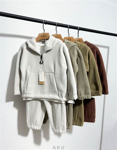 هودی شلوار پلار سیسمونی عسل