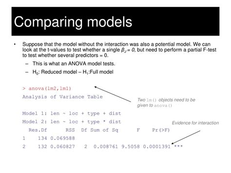 Ppt Linear Models In R Powerpoint Presentation Free Download Id36242