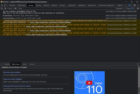Bug Violation Added Non Passive Event Listener To A Scroll Blocking