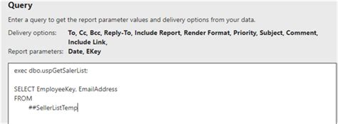 Ssrs Empty Report From A Data Driven Subscription
