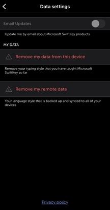 Microsoft SwiftKey Keyboard Privacy Questions And Your Data Microsoft Support