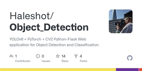 Github Haleshotobjectdetection Yolov8 Pytorch Cv2 Python Flask Web Application For
