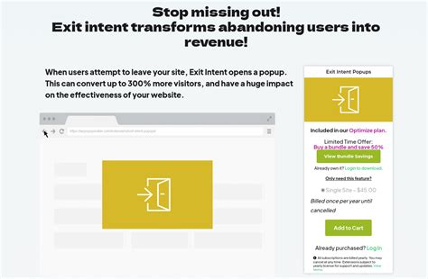 Exit Intent Popups For Popup Maker