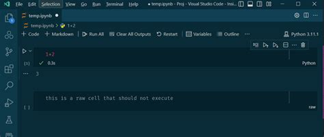 Raw Cell Is Being Executed By Ijulia Kernel · Microsoft Vscode Jupyter · Discussion 12470 · Github