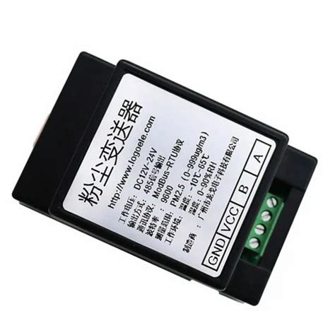 Max Dust Detection Transmitter Pm25 Dust Sensor Module Rs485 Output