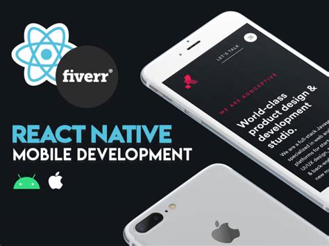 Create React Native Mobile Application For Ios And Android By Webapppro Fiverr