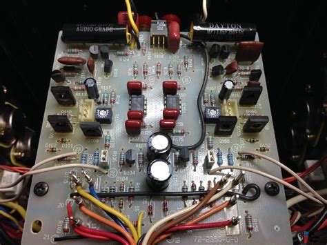 Adcom Gfa 555 Ii Original Box And Manual 14 Awg Power Cord Recap And Adjusted Photo 1009555