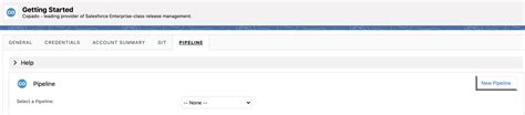 creating a pipeline copado solutions documentation