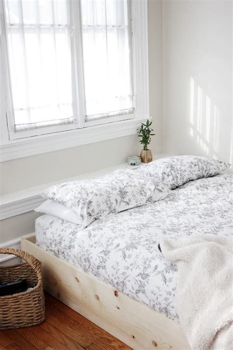 Diy Simple Bed Frame The Merrythought