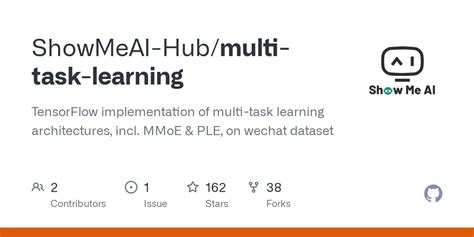 multi task learning 4 ple example ipynb at main · showmeai hub multi task learning · github