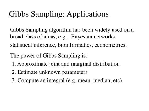 Ppt Gibbs Sampling Powerpoint Presentation Free Download Id4253958