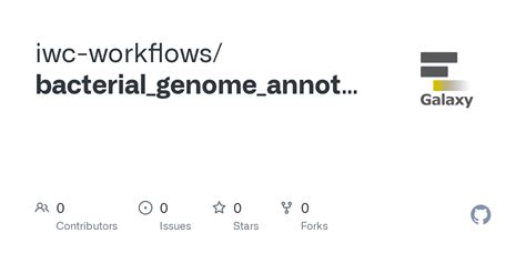 Github Iwc Workflows Bacterial Genome Annotation