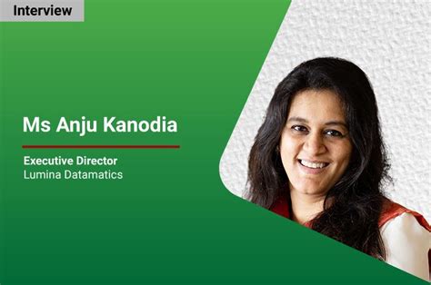 Ruchika Kumar On Linkedin Thecsruniverse Interview With Anju Kanodia Executive Director Of Lumina…